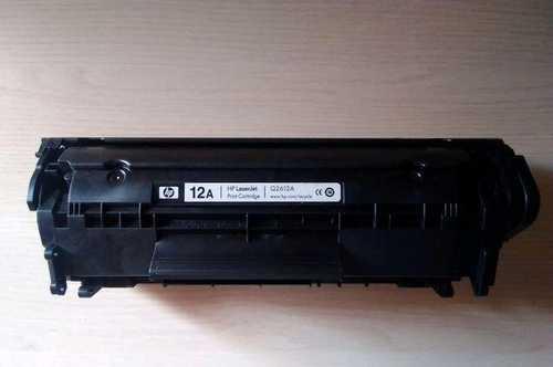 Картридж для принтера HP 12A Q2612A. Новая Ропша