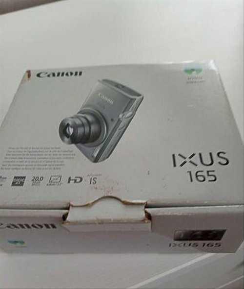 Компактный фотоаппарат canon ixus 165
