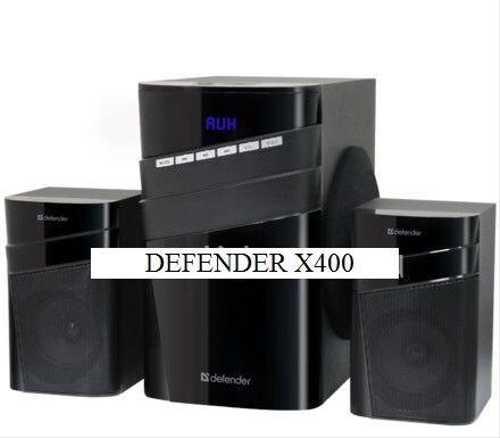 Мультимедийные стерео колонки defender X400