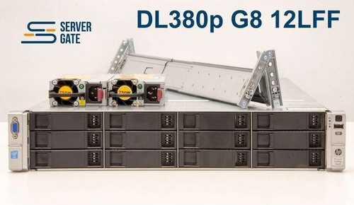 Сервер HP DL380p Gen8 12LFF 2x E5-2695v2 256GB