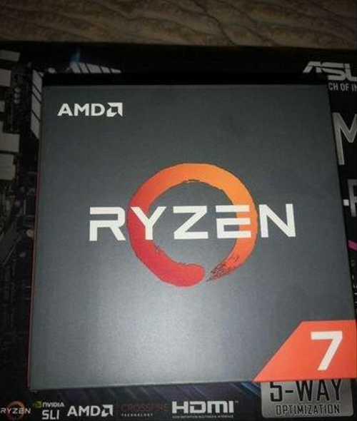 Процессор ryzen 7 1800X