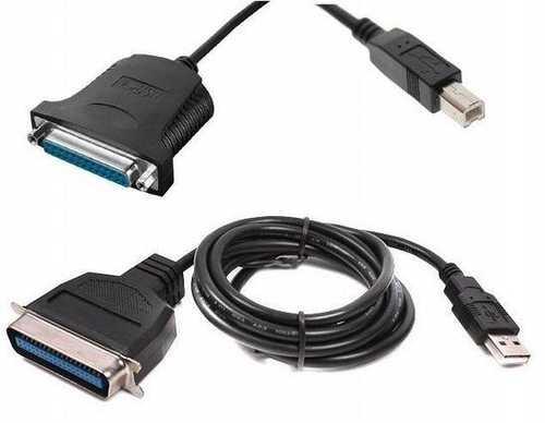 USB LPT кабель принтер копир мфу порт RS-232 COM