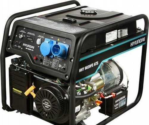 Бензиновый генератор Hyundai HHY 9020FE ATS с авто