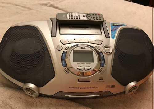 Магнитофон lg cd cassette recorder lpc -lm735x