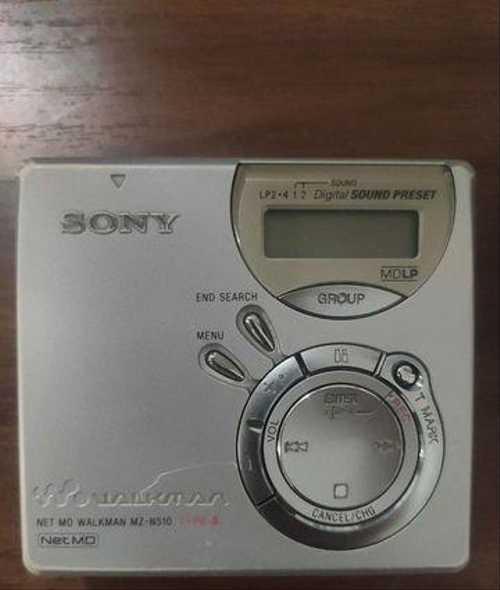MD плеер sony walkman MZ-N510