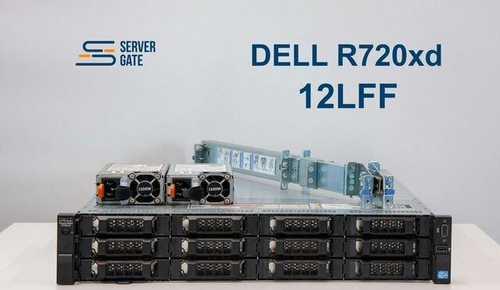 Сервер Dell R720xd 12LFF 2x E5-2660v2 576 GB