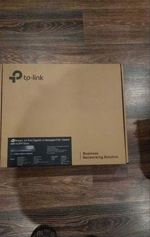 Коммутатор TP-link T2600G-28MPS Black