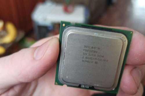 Процессор pentium 4. сокет 775