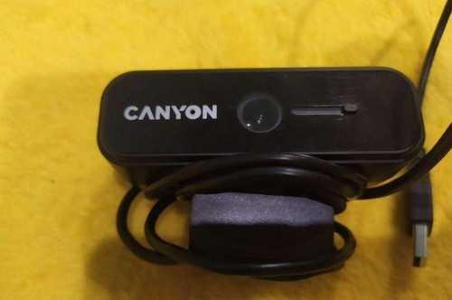 Веб камера с микрофоном Canyon