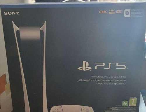 Sony playstation 5 PS5 digital + джой и подписка