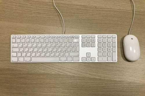 Клавиатура Apple MB110 и мышь Apple A1152