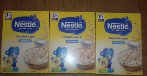 Каши nestle