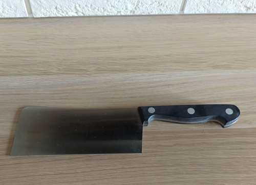 Нож-тяпка для мяса; сталь нерж., L280мм