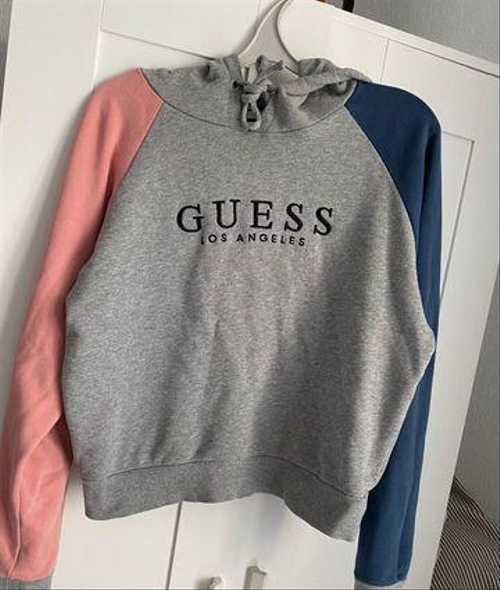 Толстовка с капюшоном худи guess