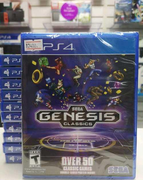 PS4 Sega Genesis Classics новый