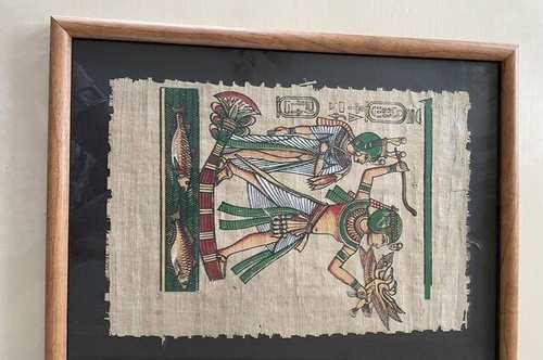 Папирус в рамке 38*29. Египет