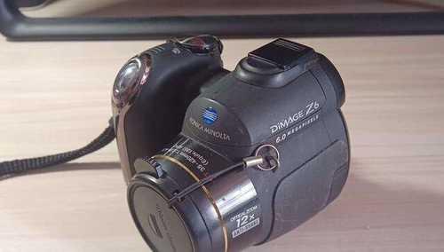 Легендарный фотоаппарат Konica Minolta Dimage Z6