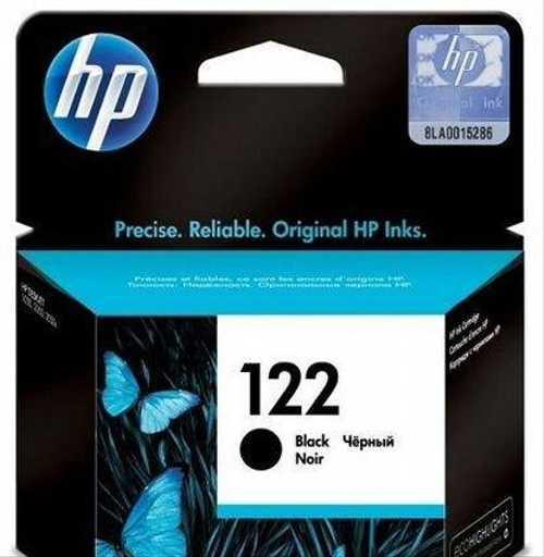 Картридж HP 122, черный, для струйного принтера