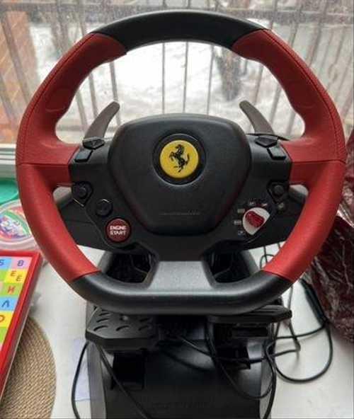 Игровой руль Thrustmaster Ferrari 458