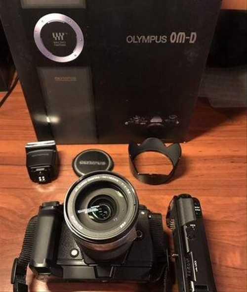 Фотоаппарат Olympus omd 5 mark+бат блок