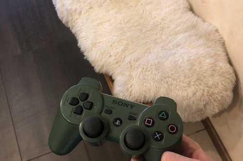 Геймпад ps3 dualshock 3 зеленого цвета