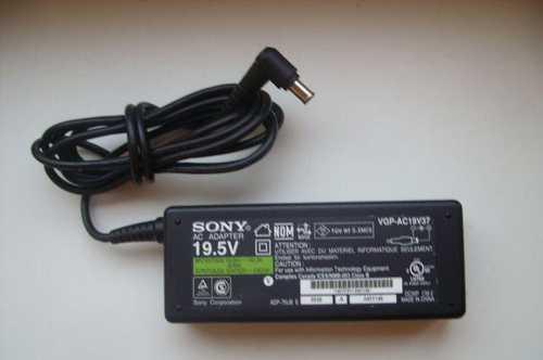 Блок питания sony 19.5v 2.0a 40w (6.0x4.4 mm) pin