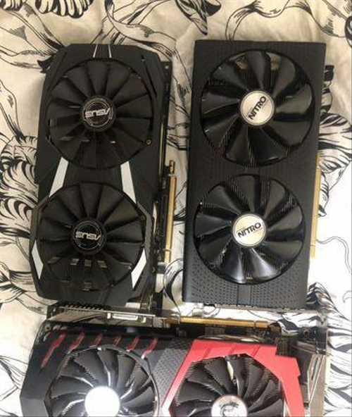 Видеокарты RX 580