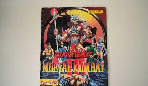 Mortal Kombat 2 - Panini. Альбом с наклейками