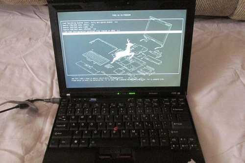 Ноутбук ThinkPad x200 IPS mod libreboot