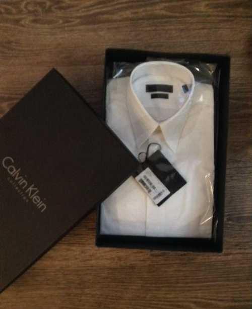 Рубашка Calvin Klein Collection Solid Dress Shirt