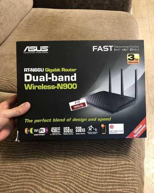 Wi-Fi роутер asus RT-N66U