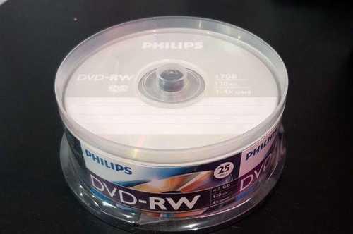 Philips DVD+RW 4.7GB 4x SP 25 Units
