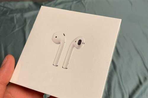 Беспроводные наушники aple airpods