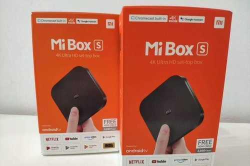 Новая приставка Xiaomi Mi Box S Global 4K Smart TV