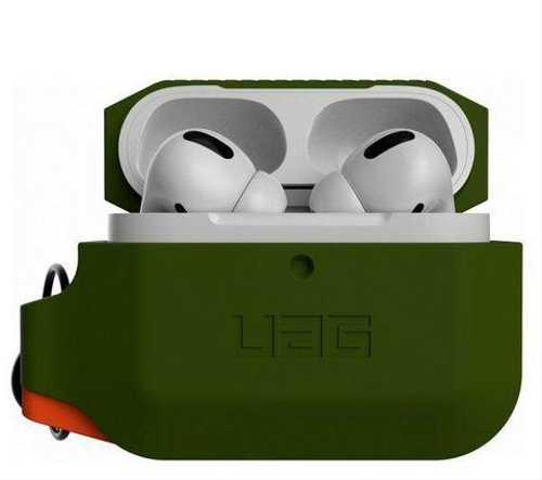 Силиконовый чехол UAG для AirPods Pro зеленый