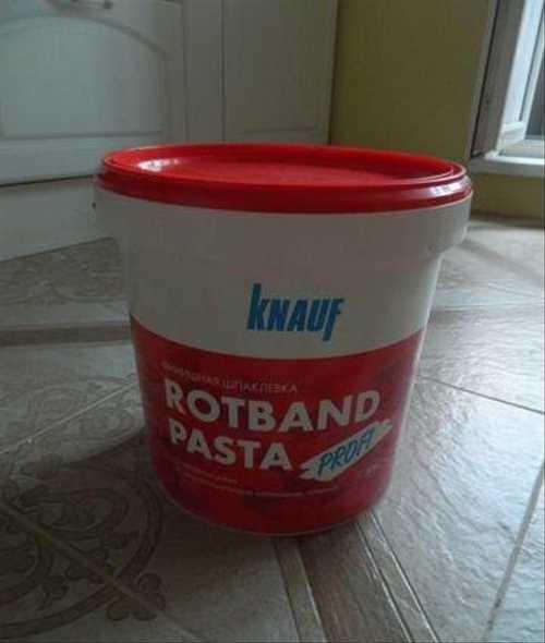 Шпатлевка финишная Knauf Rotband Pasta новая