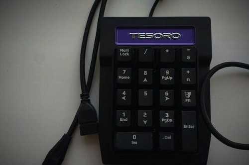 Механическая клавиатура Tesoro. Нумпад