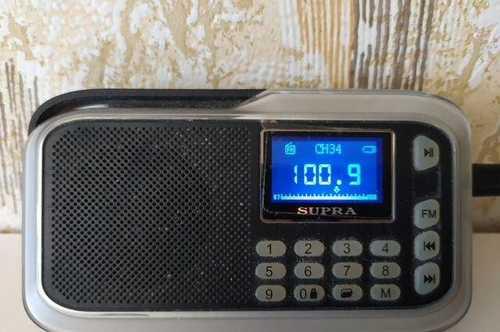 Радиоприёмник портативная аудиосистема supra