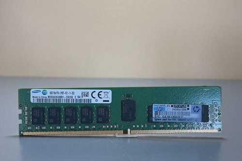 Память DDR4 Samsung 16Gb ECC Reg PC4-19200 2400MHz
