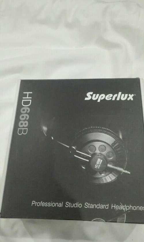 Студийные наушники superlux HD668B
