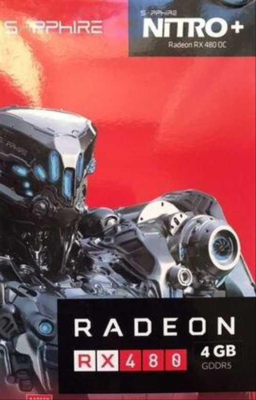 Видеокарта Radeon RX480 4Gb