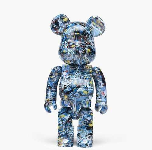 Bearbrick jackson pollock ver.1 400 medicom toy