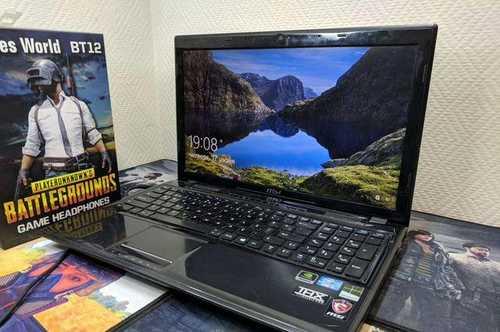 Игровой ноутбук MSI 15.6FHD/i5/4core/GTX 660
