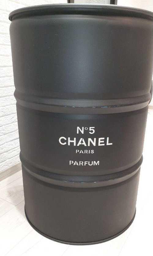 Дизайн Бочка Chanel чёрная