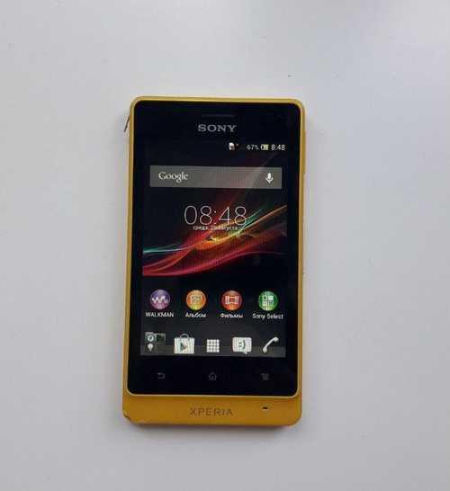 Телефон Sony Xperia ST27i go