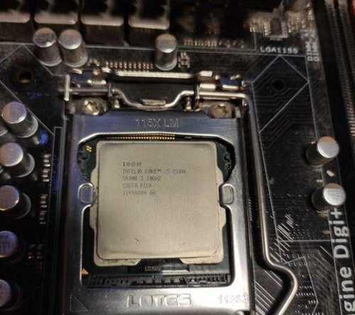 Процессор intel core i5 2500k + материнская плата