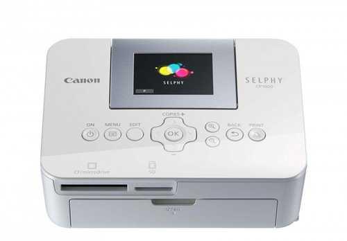 Новый фотопринтер Canon Selphy CP1000, белый