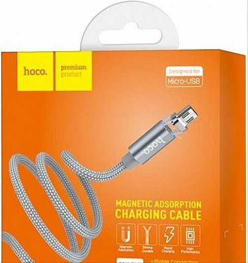 USB кабель hoco U40A Magnetic micro 8pin type-c