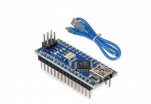 Контроллер Nano V3.0 (ATmega328+FT232) с кабелем