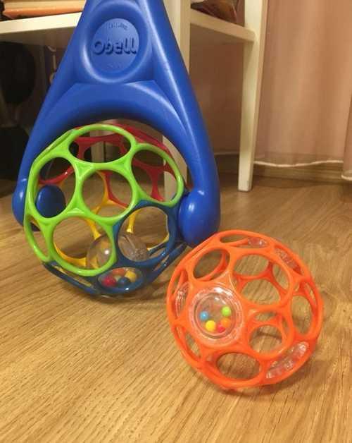 Игрушки Oball и Fisher Price для малышей